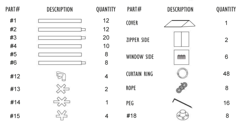 Quictent 10’x 30’ Party Tent Assembly Instructions: Full Guide